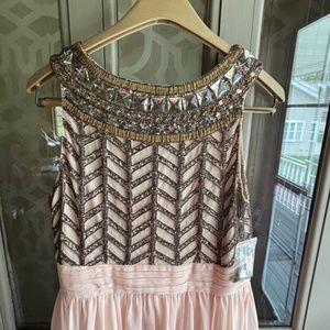 JS Collections | Dresses | Js Collections Size Beaded And Chiffon Dress ...